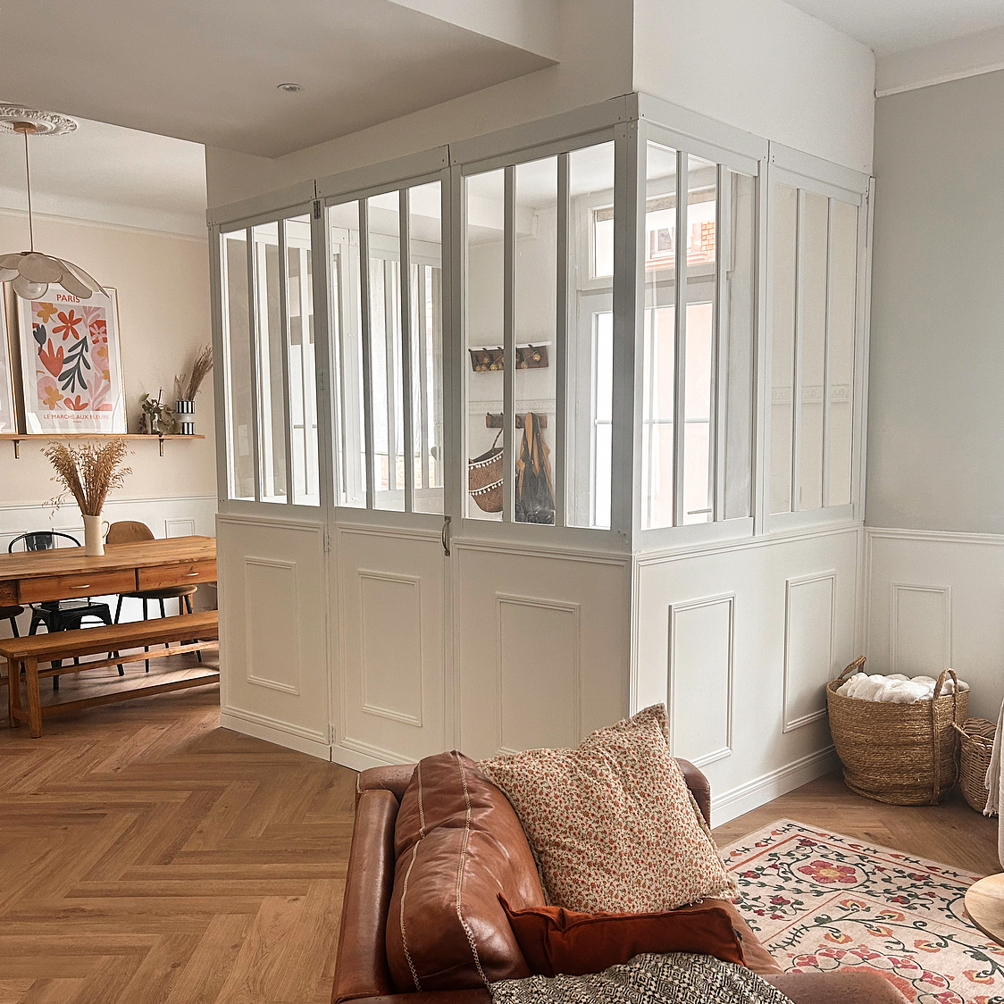 The metamorphosis of @la_maison_centenaire her home with Floorify's Anago floor